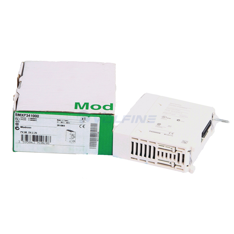 M340 standard CPU PLC built-in USB port and MODBUS port BMXP341000 ...